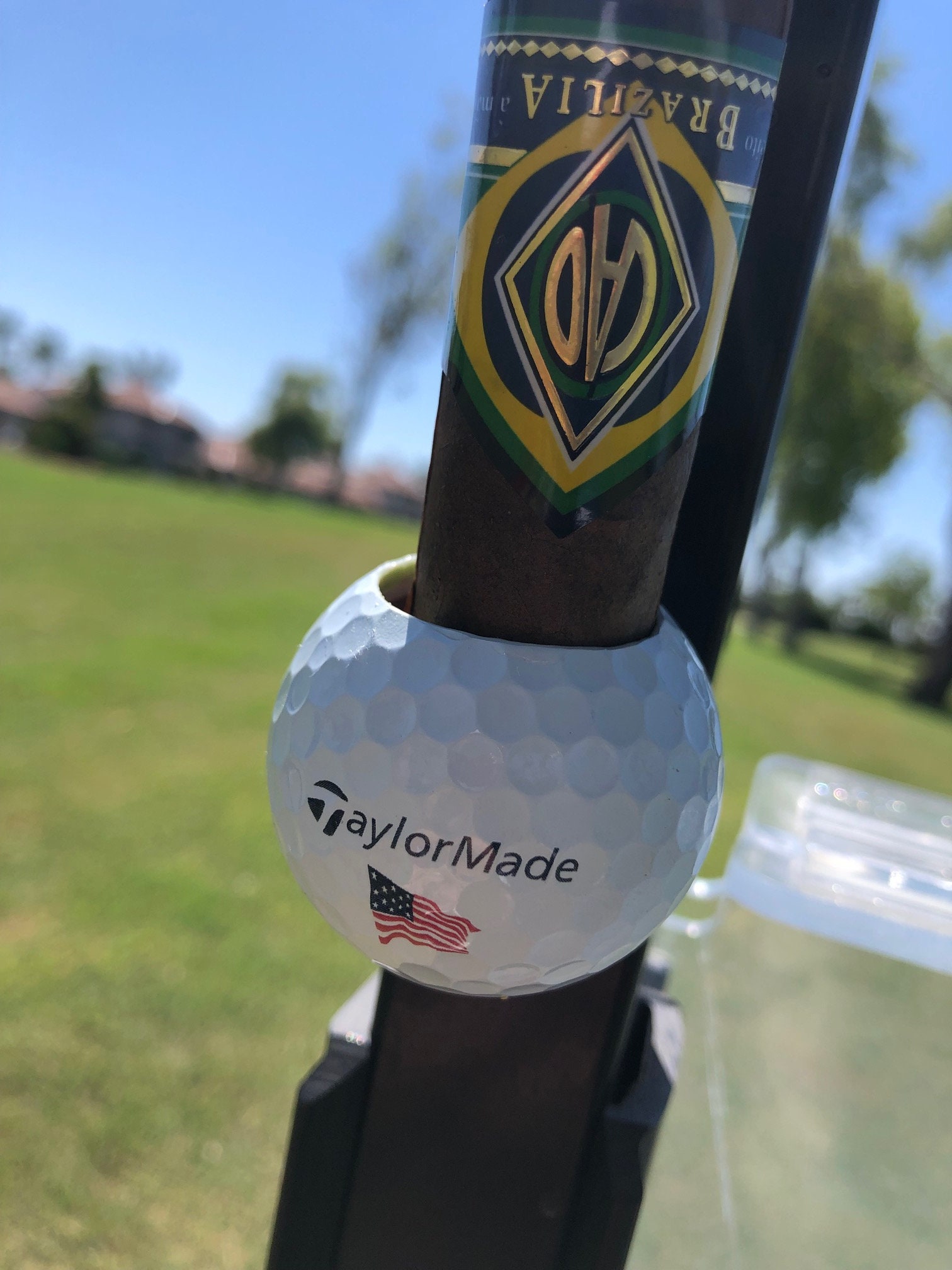 Taylormade American Flag Magnetic Golf Ball Cigar Holder - Etsy