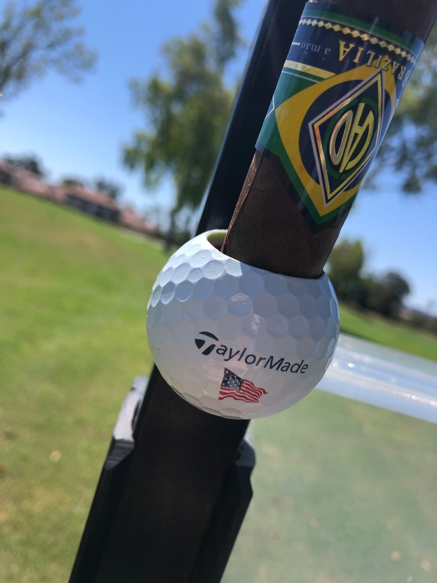 Taylormade American Flag Magnetic Golf Ball Cigar Holder - Etsy