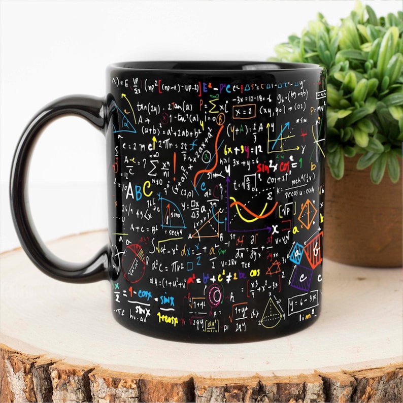 Math Mug Mathematics Mug Teacher's Gift Teacher's | Etsy