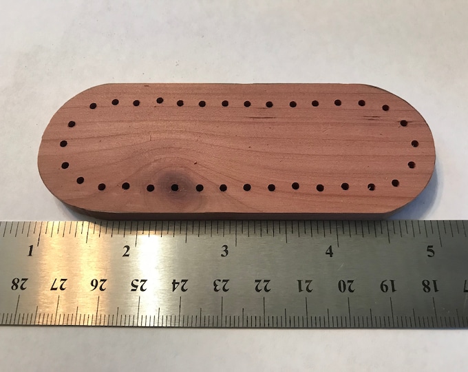 Solid Cedar Pine Needle Basket Bases Pre-drilled 5 Different Diameters ...