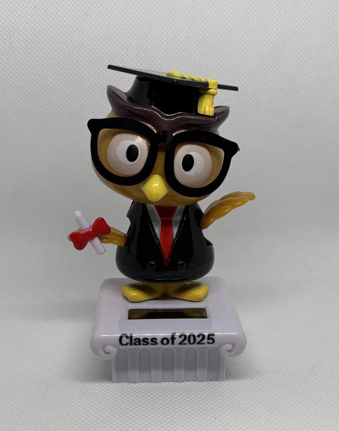 Solar Bobble Heads - 2025 Graduation Owl - Etsy