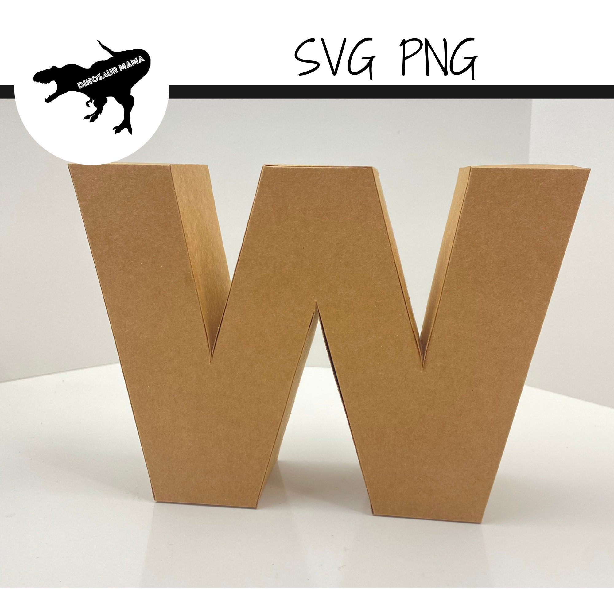 3D Letters SVG File Bundle for Cricut and Silhouette. Letters A-Z ...