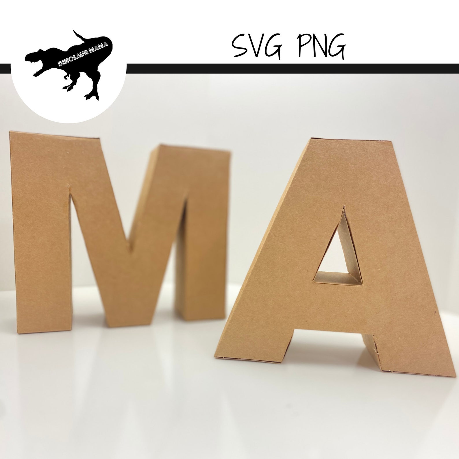 3D Letters SVG File Bundle for Cricut and Silhouette. Letters A-Z ...
