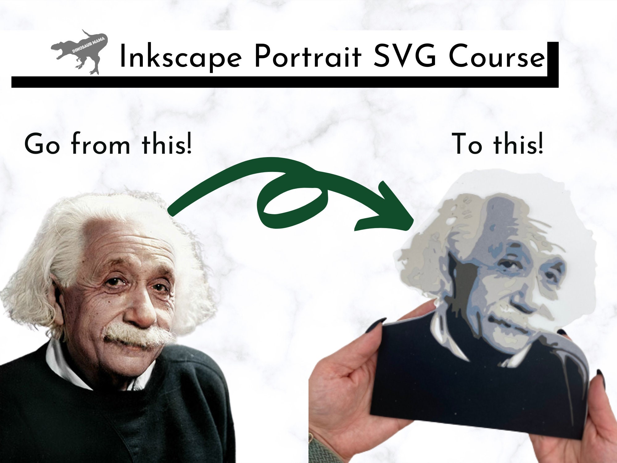 Portrait SVG Class Inkscape Tutorial SVG Making Course - Etsy Australia