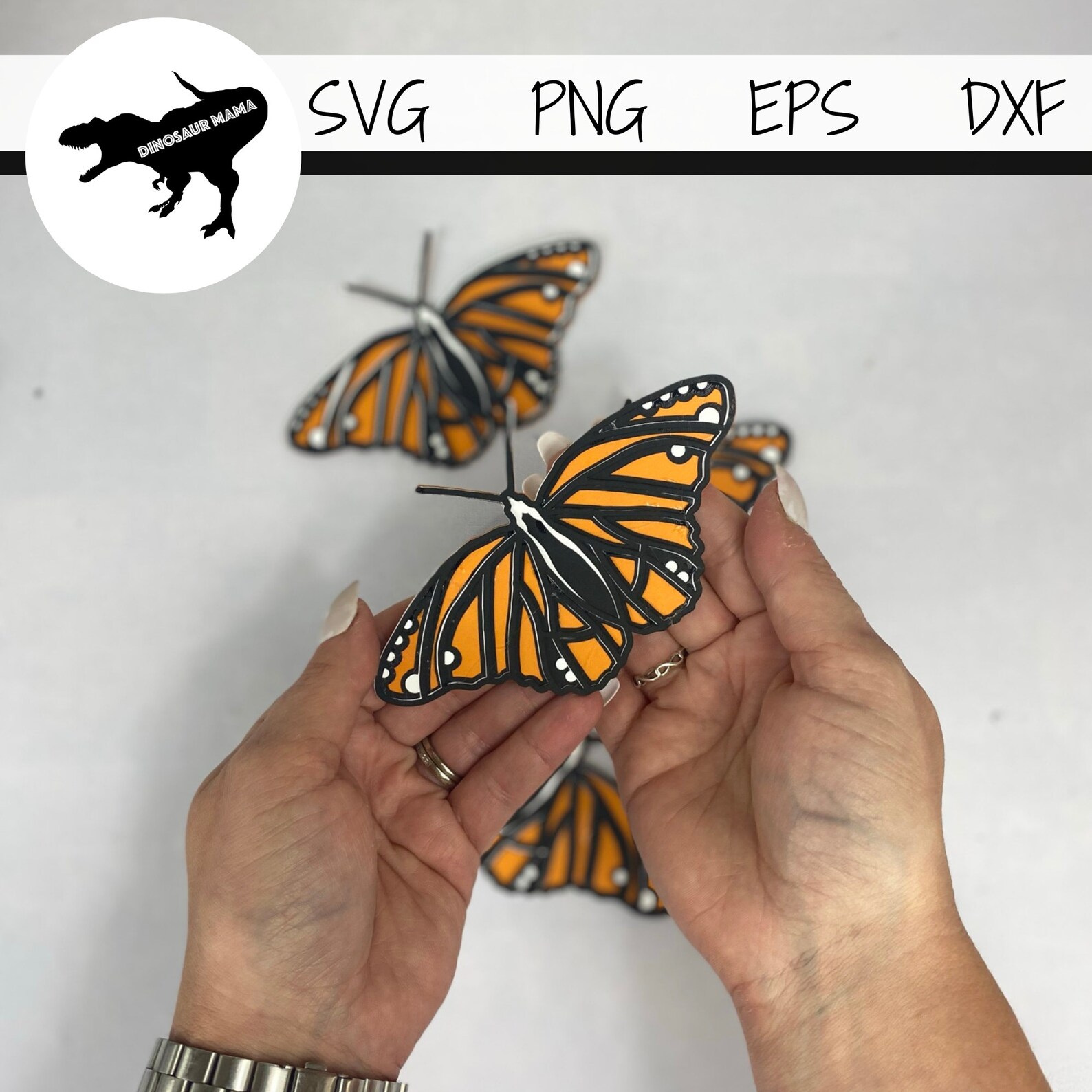 Monarch Butterfly SVG File for Cricut and Silhouette Layered - Etsy