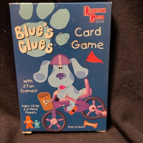 Blue Clues Card - Etsy