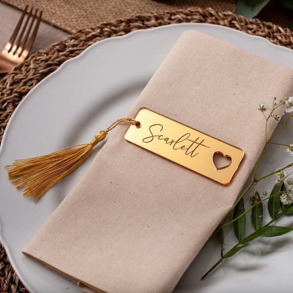 Wedding Place Cards Seating Card Wedding Guest Names Table Cards - Etsy