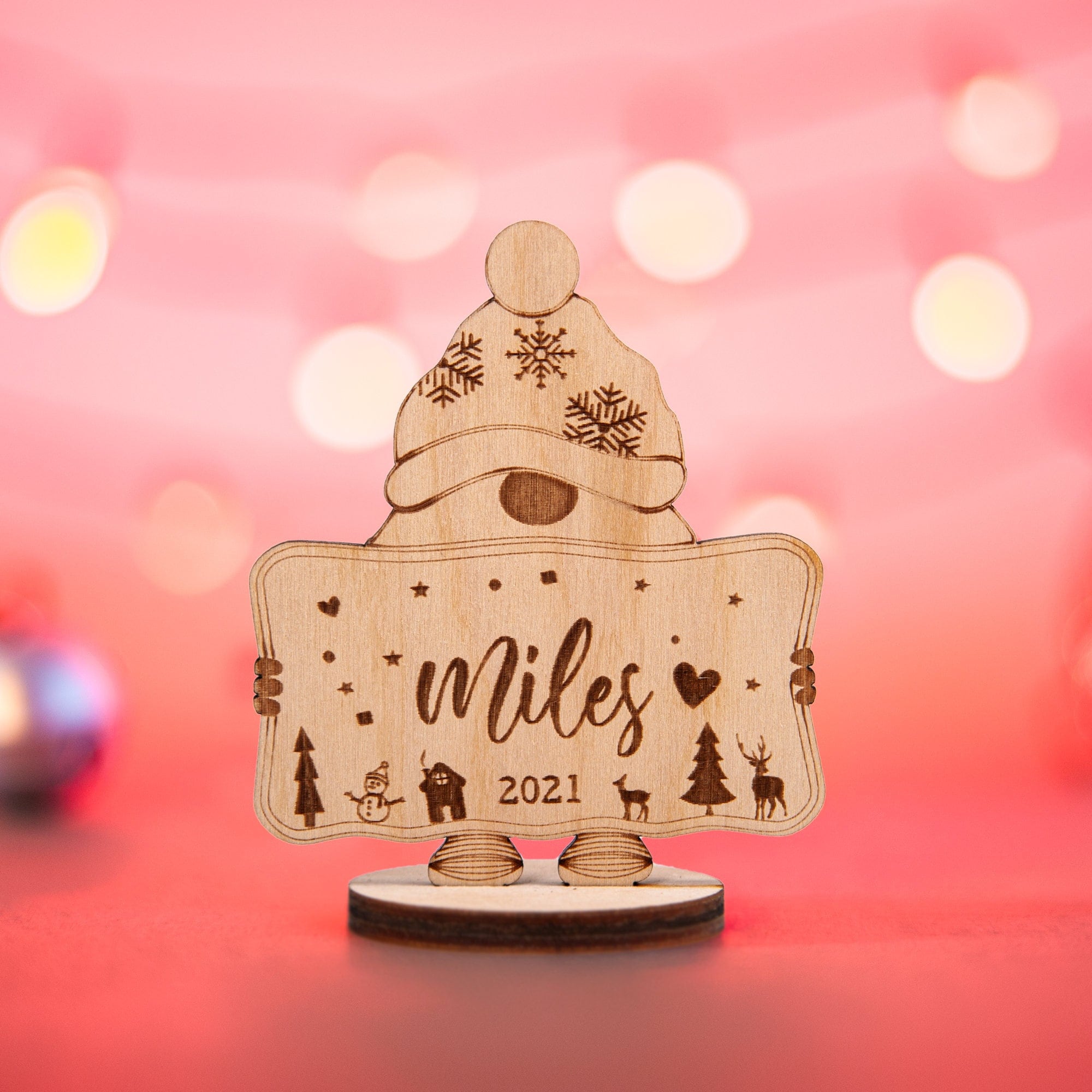 Personalised Christmas Place Names Christmas Gnome Christmas - Etsy UK