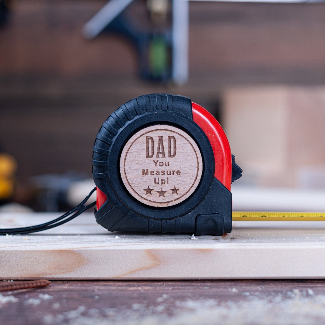 Personalised Tape Measure, Dad You Measure Up, Father's Day Gift, Gift ...