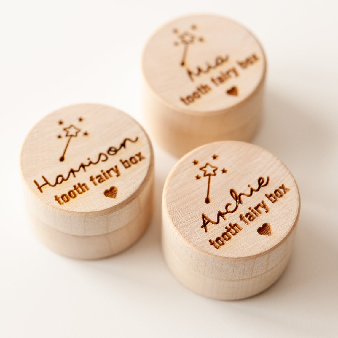 Tooth Fairy Box Personalised Wooden Tooth Box Engraved | Etsy