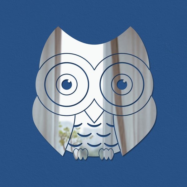 Owl Mirror - Etsy