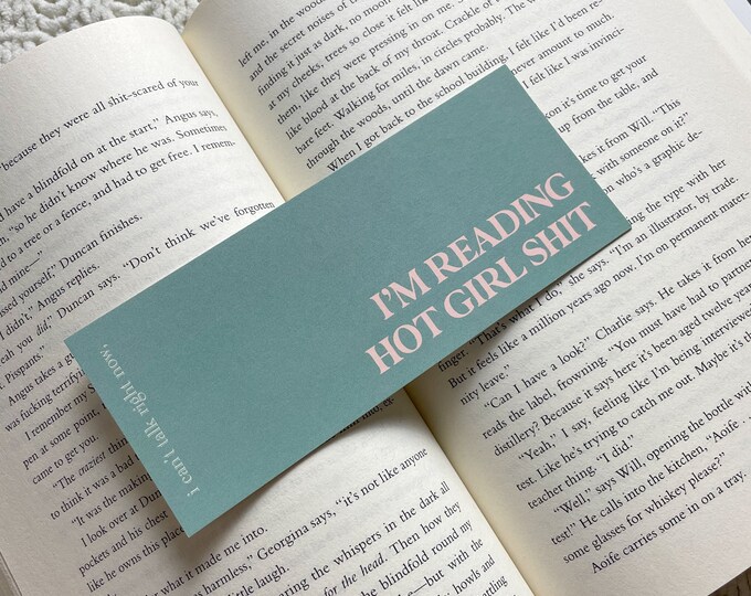 Sassy Bookmark Book Lover Gift Bookish Gifts Funny - Etsy