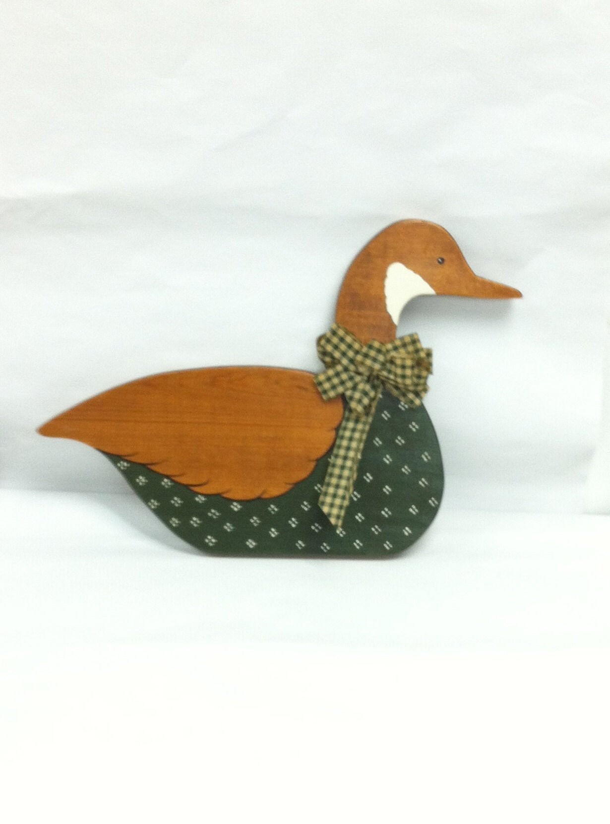 Dekorative Ente aus Holz | Etsy