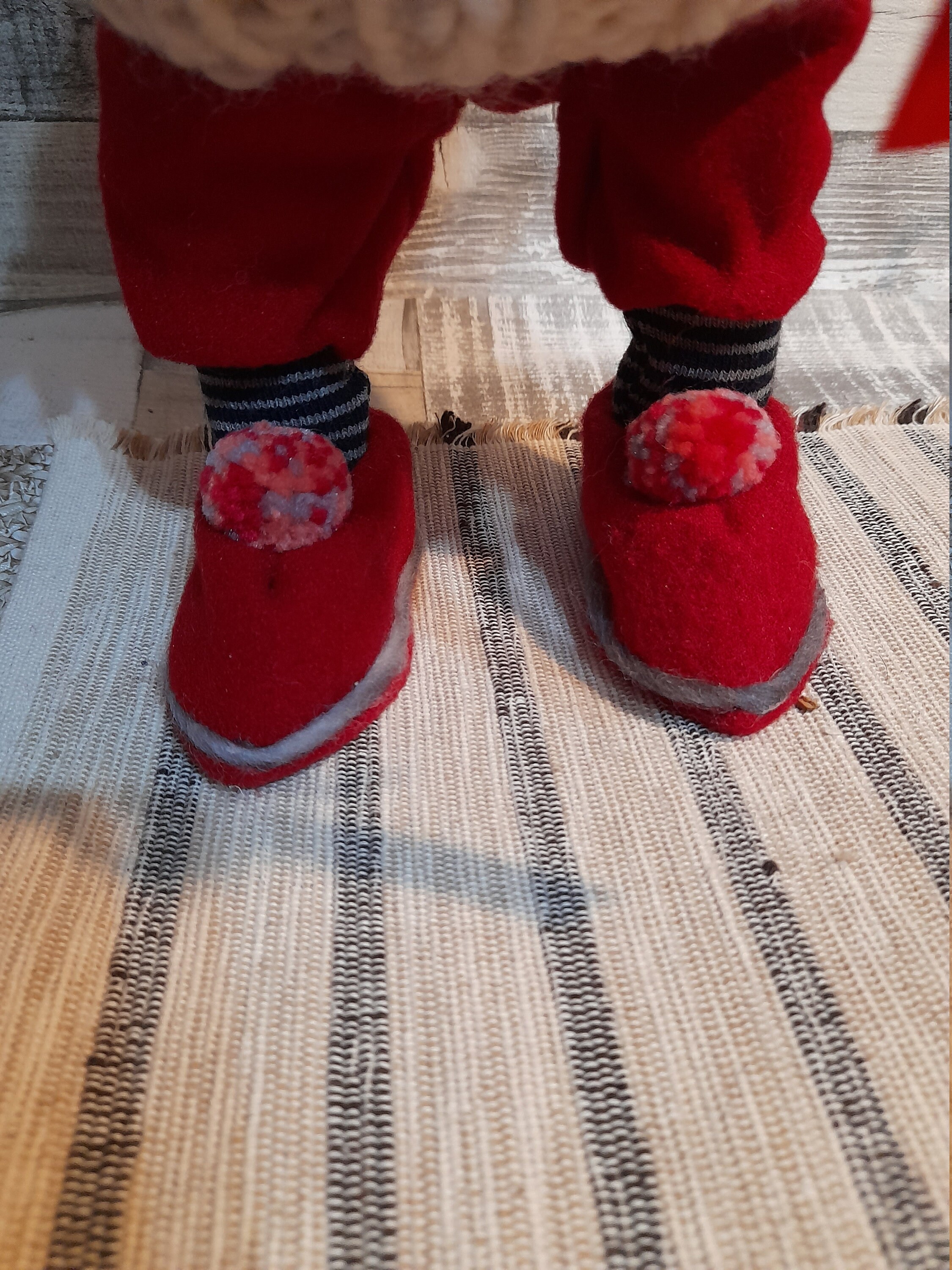 Sold. Gnome With a Gift for Her Fairy Doll Gnome Doll Textile Doll ...