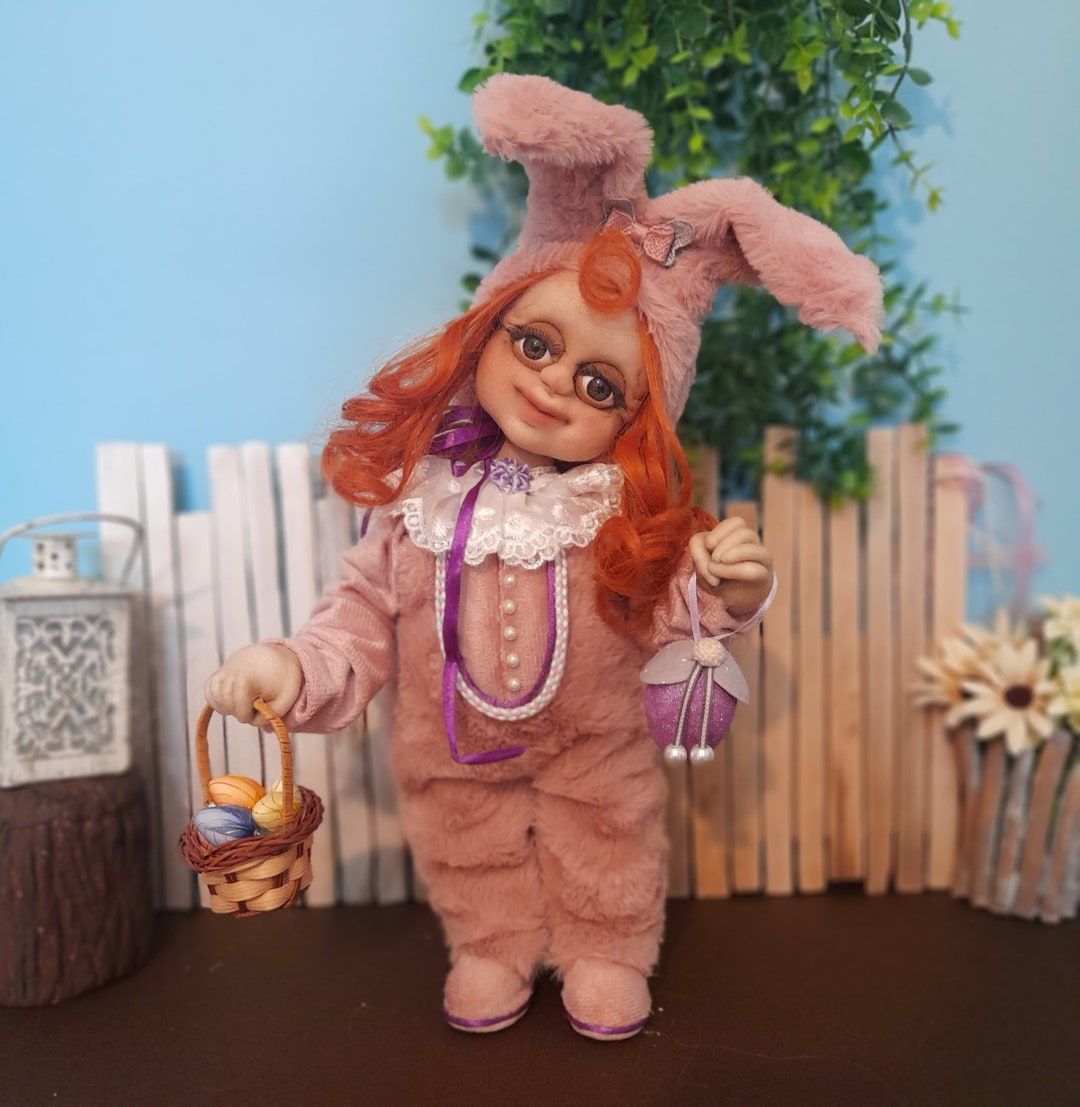 Sold Approximate Repetition Possible Easter Bunny Easter Decor Easter ...