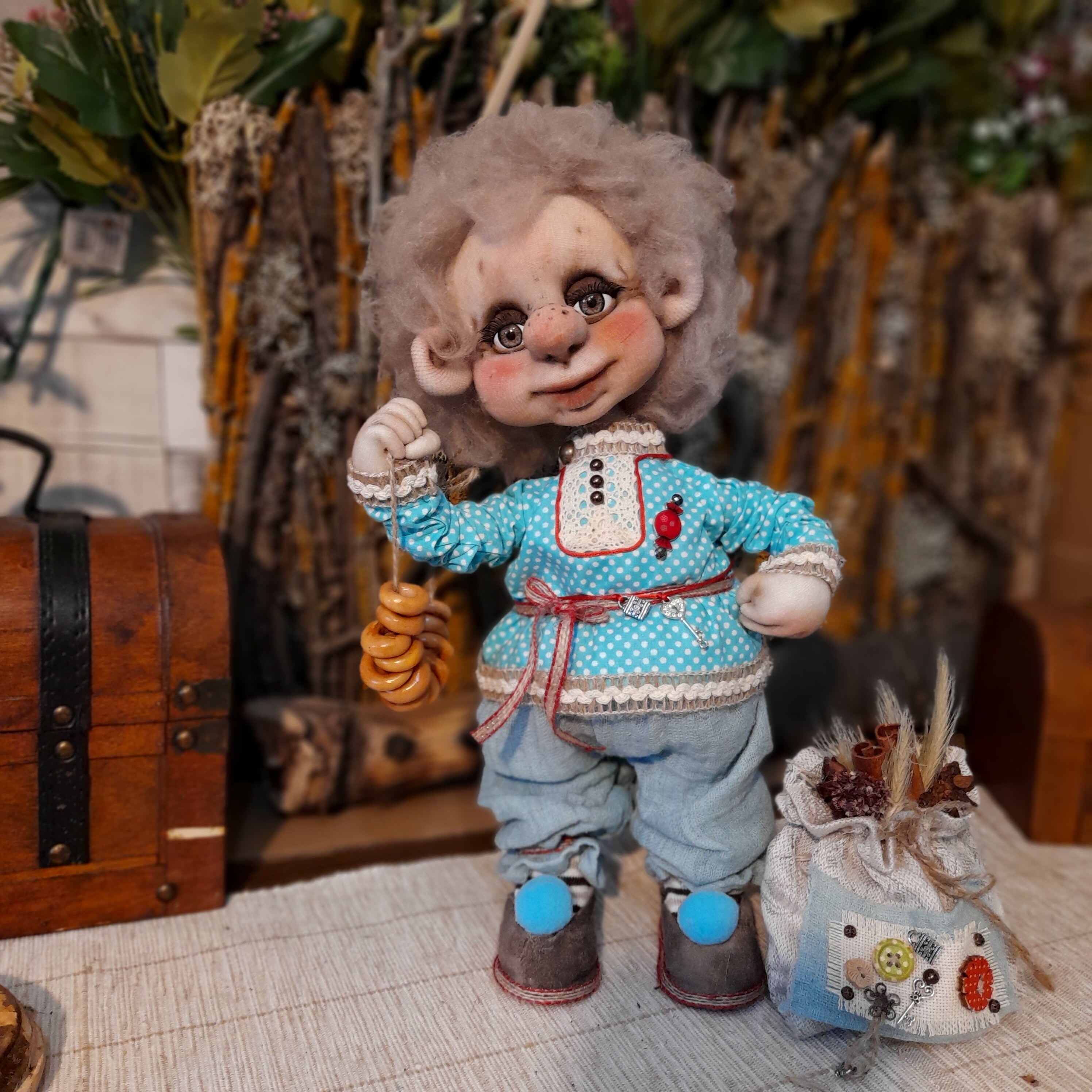 Brounie Made to Order, Approx Repeat Possible Funny Gnome Funny Doll ...