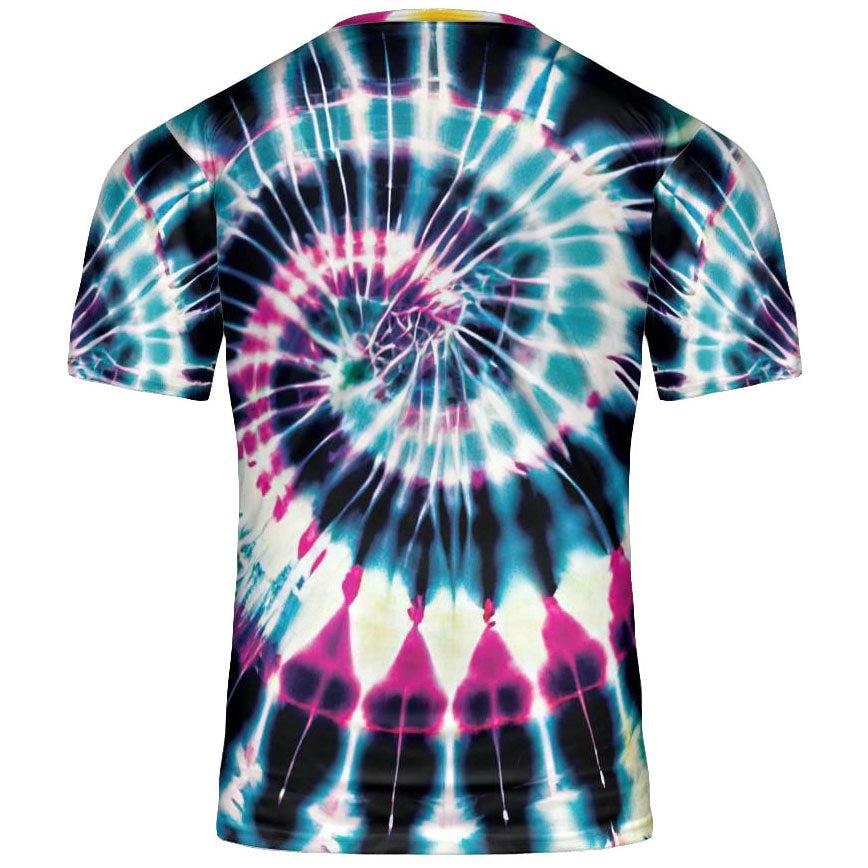 Tie Dye Shirt Trippy Icey Blue Swirl Art Paint 3D T-Shirts sold by ...