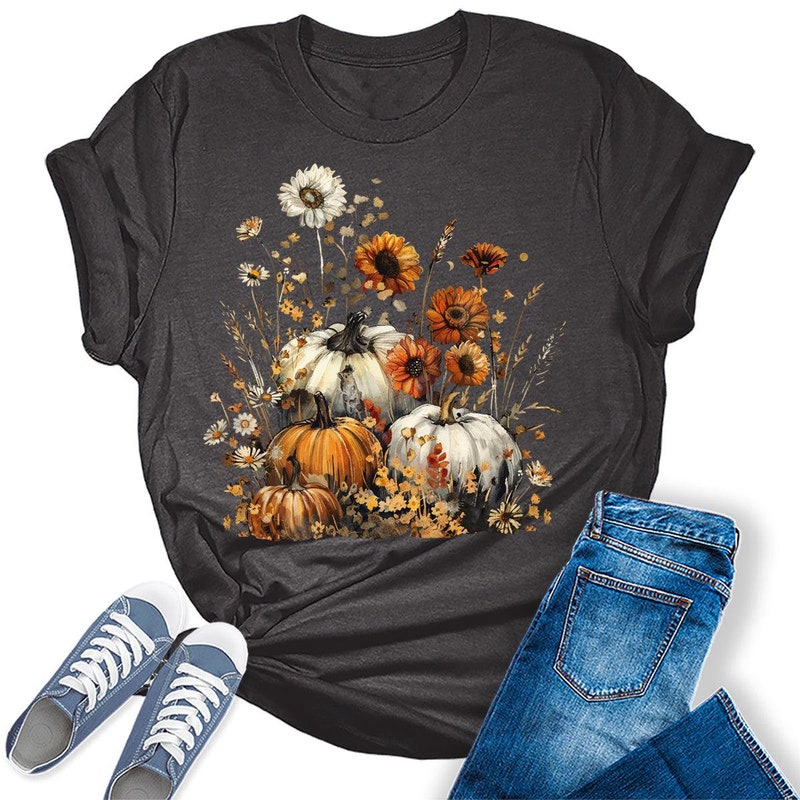 Fall Graphic Tee - Etsy