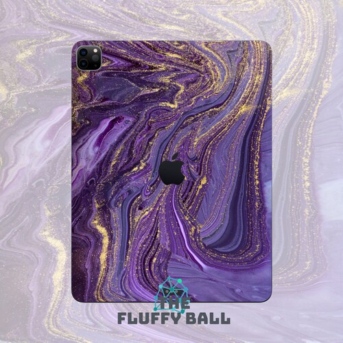 New Ipad Pro 12.9 Back Sticker Gold Marble Mini Decal Cover - Etsy