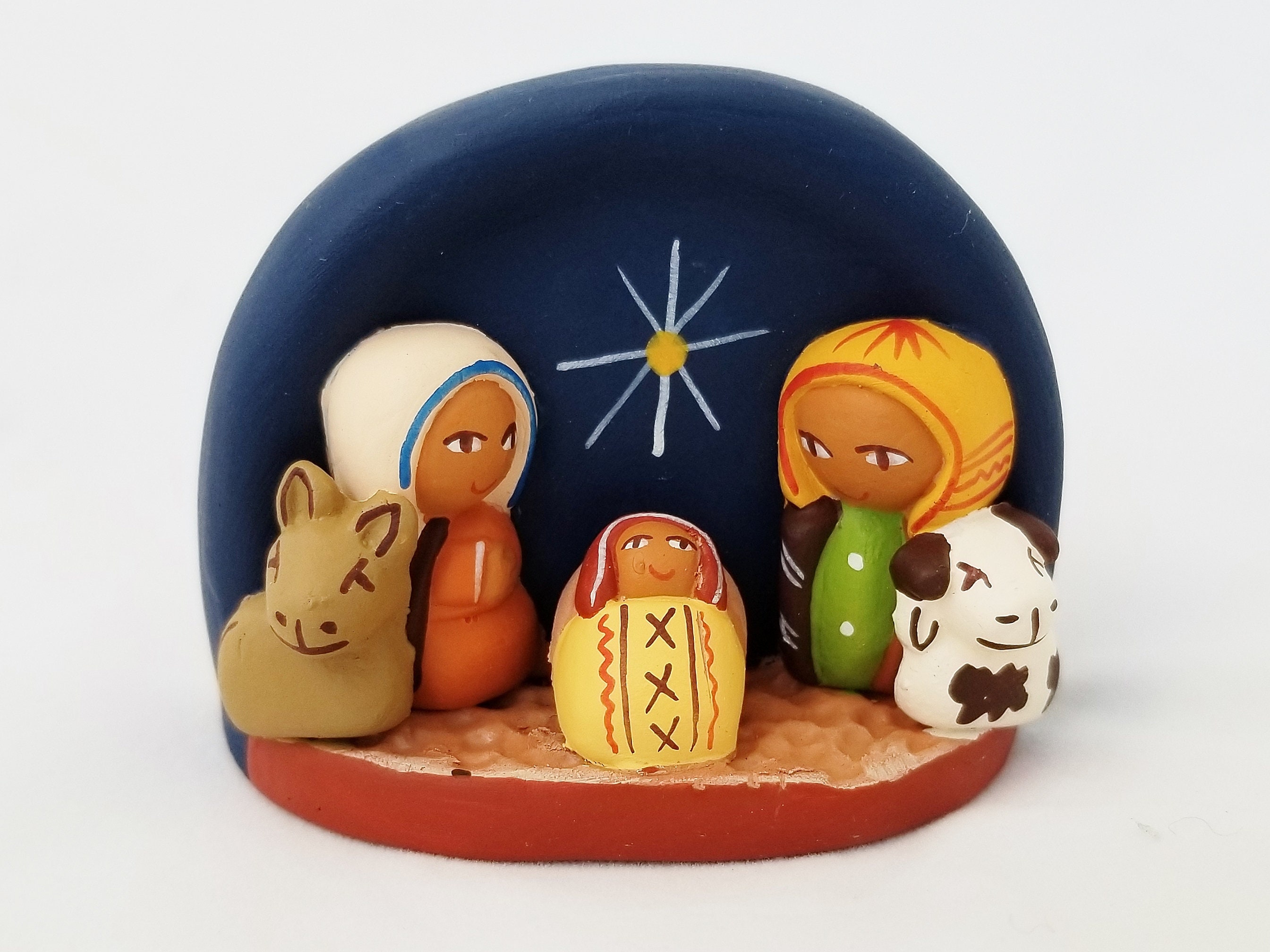 Peruvian Nativity Scene | Etsy