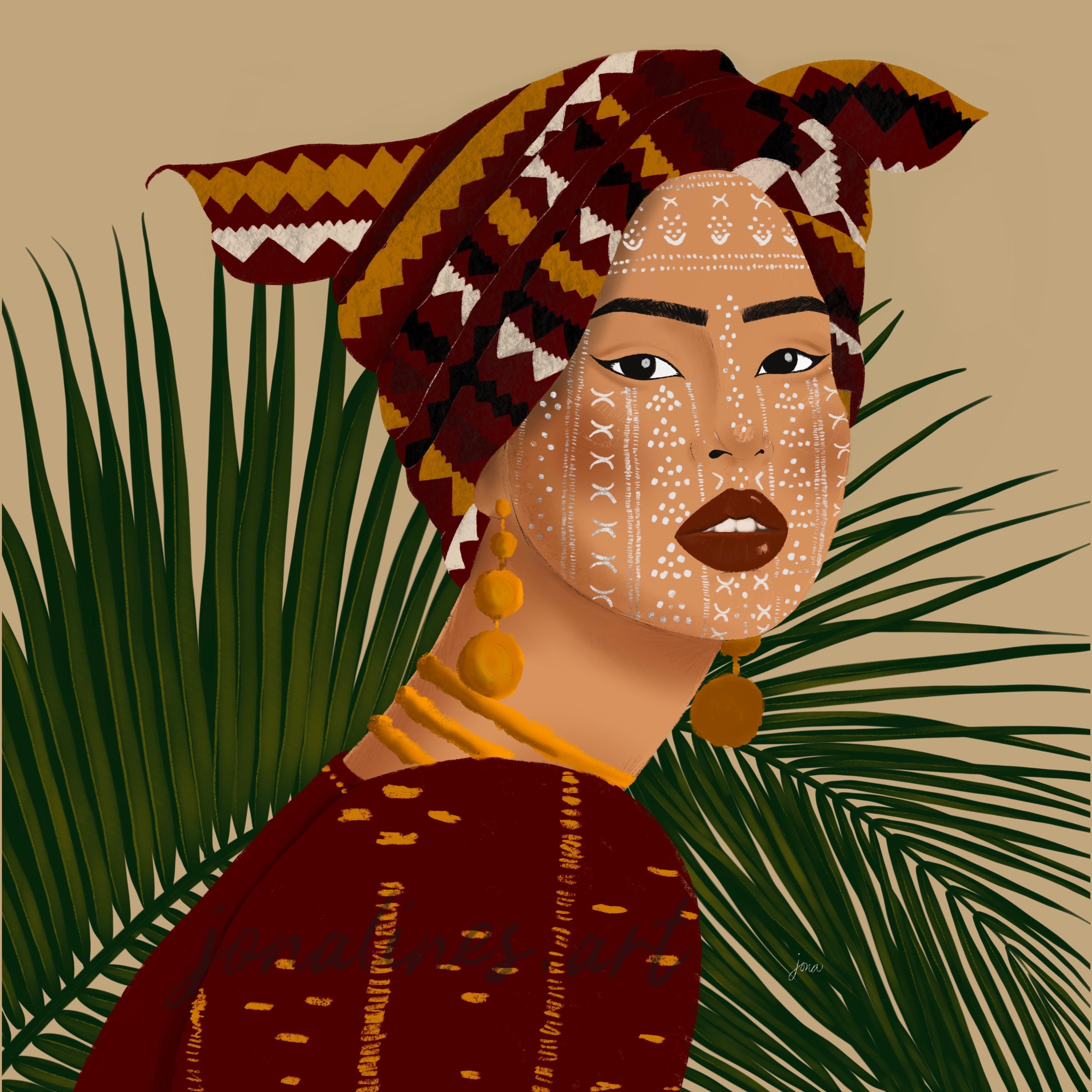 Filipina Artwork Yakan Tribe of the Philippines - Etsy