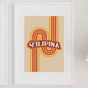 Retro Filipina Art Print - Etsy