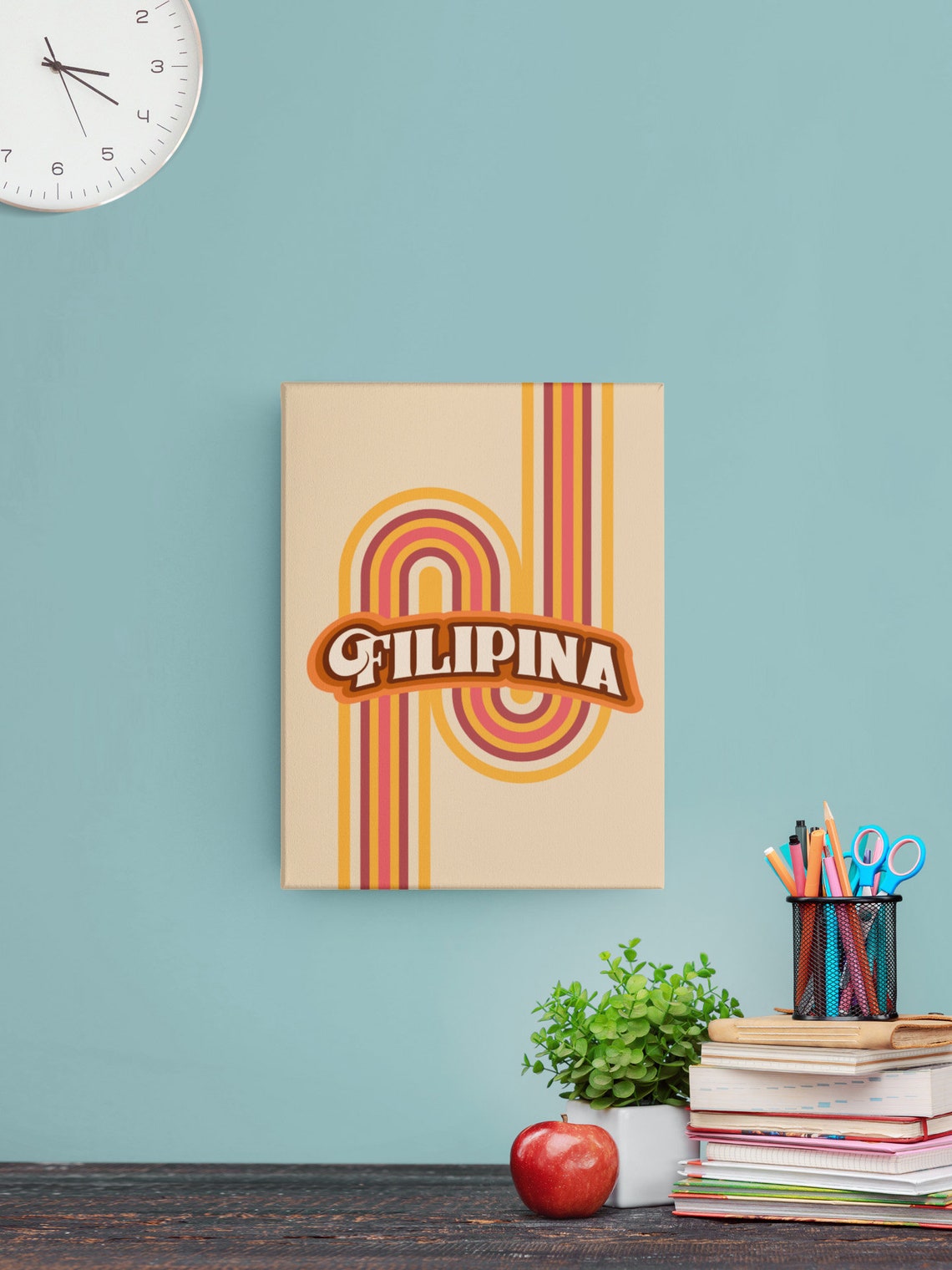 Retro Filipina Art Print - Etsy