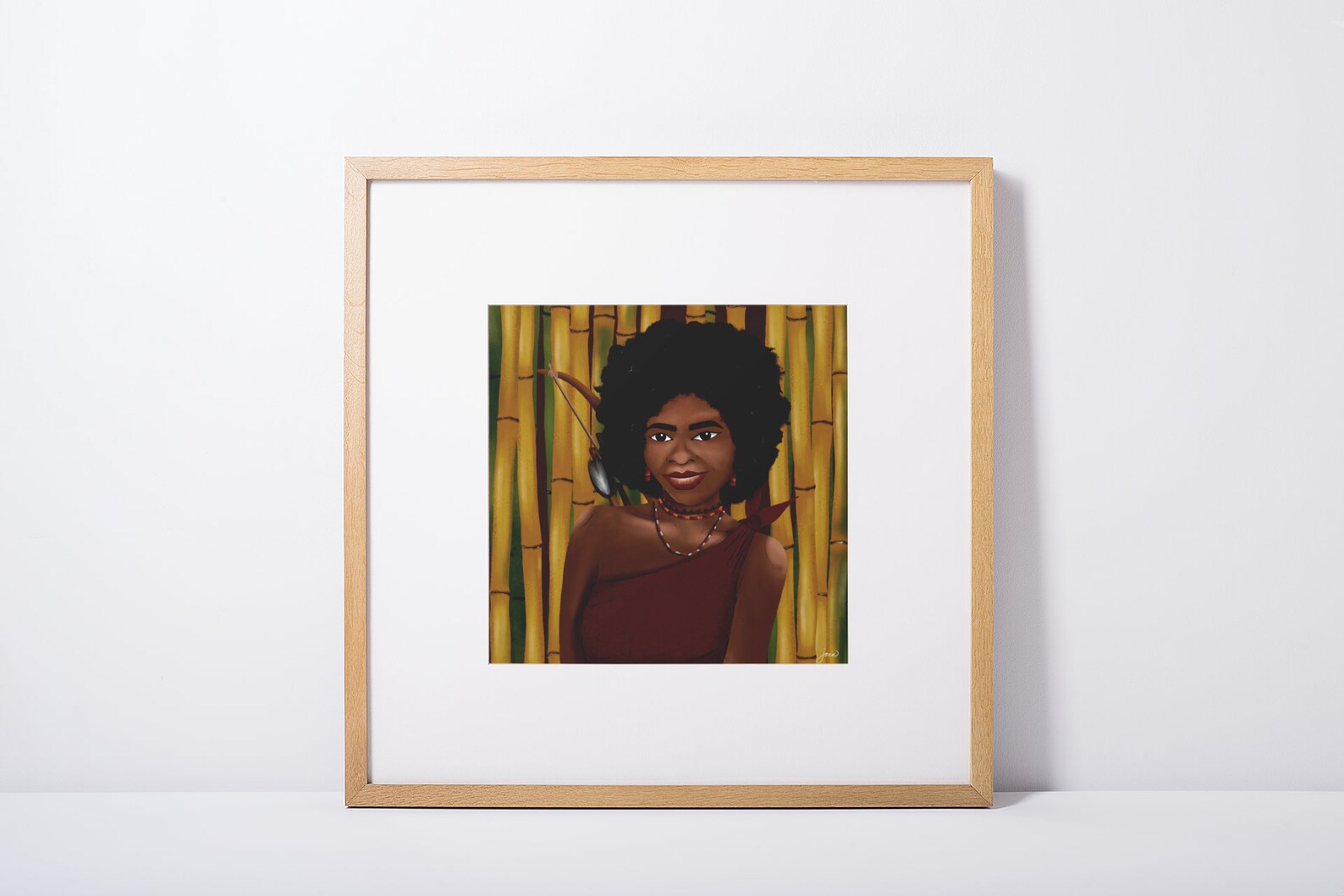 Filipina Artwork- Aeta Woman of the Philippines - Etsy