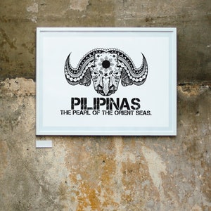 Kalabaw (carabao) Philippine National Animal Contemporary Art Print ...