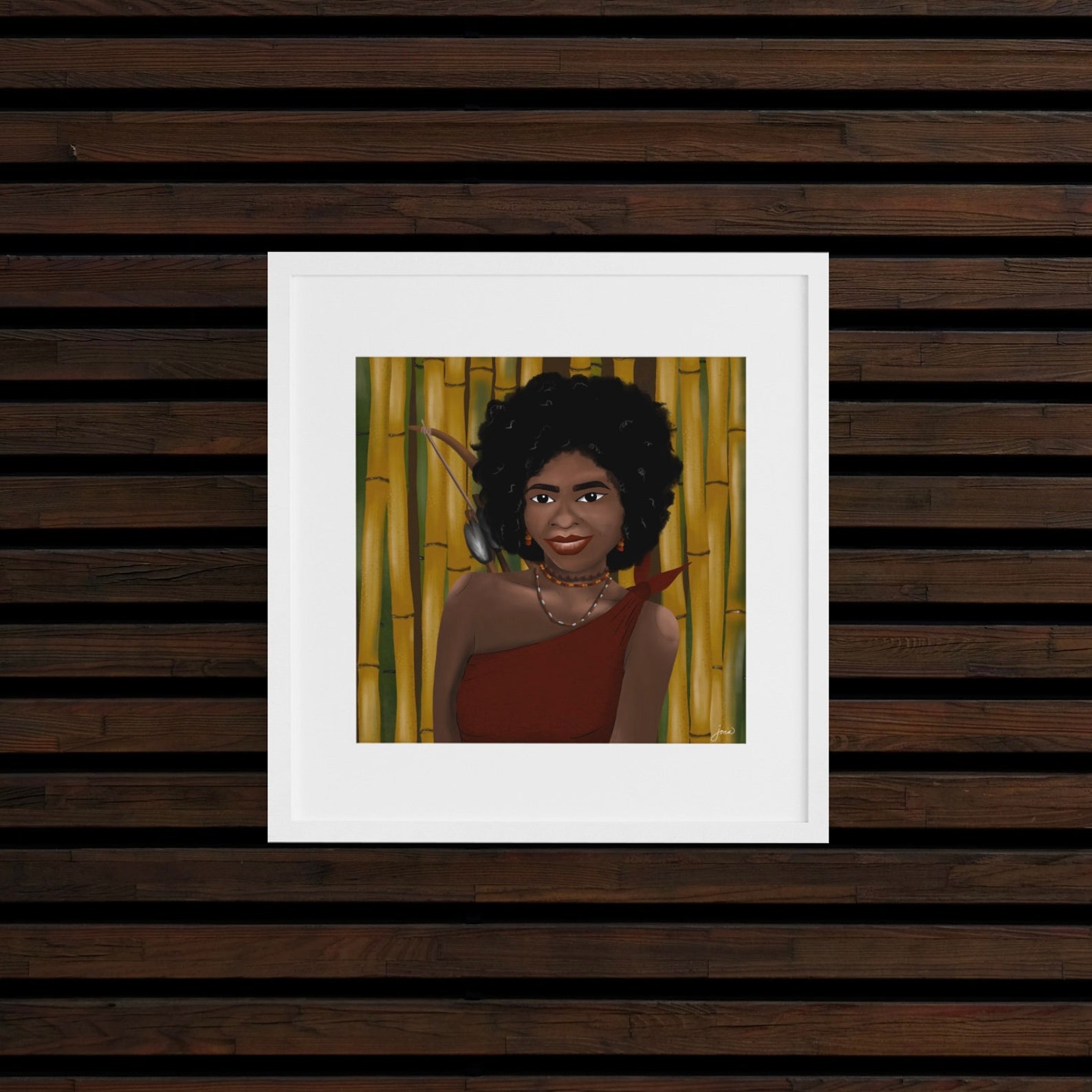 Filipina Artwork- Aeta Woman of the Philippines - Etsy