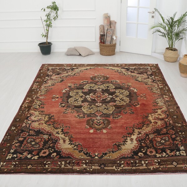 Turkish Rug 8x10 - Etsy