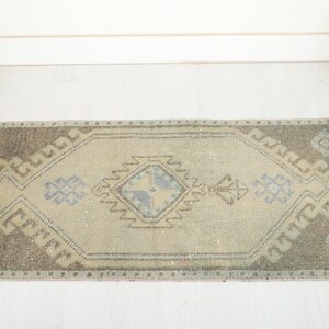 2x3,wool Door Mat, Handmade Wool Rug, Turkish Mini Rug, Vintage Mini ...
