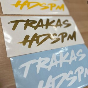 Trakas HDSPM, Decal for Cars, Decal for Laptop - Etsy
