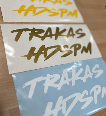 Trakas HDSPM, Decal for Cars, Decal for Laptop - Etsy