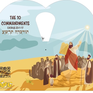 The 10 Commandments, Paper Craft/ Sunday School Craft/ the 10 ...