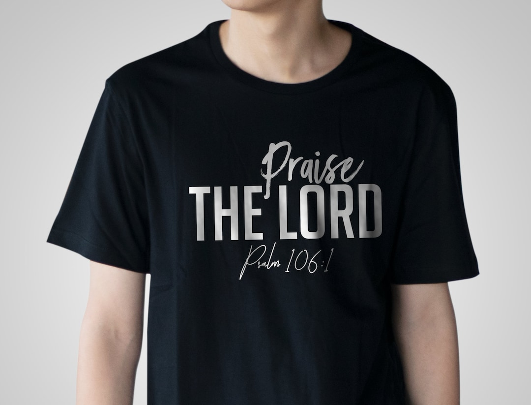 Praise the Lord Svg Png, Shirt Design Svg, Elegant Boho Christian Quote ...