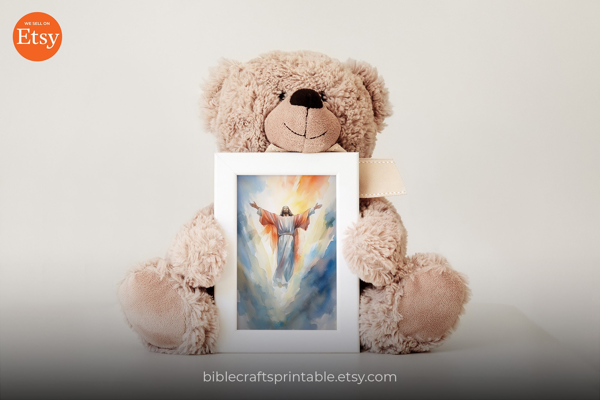 Ascension of Jesus Christ, Jesus Print, Christian Boho, Wall Art and ...