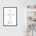 I'm a Child of GOD Printable, Nursery Bible Verse Wall, Kid's Room ...