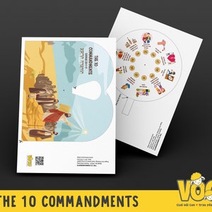 The 10 Commandments, Paper Craft/ Sunday School Craft/ the 10 ...