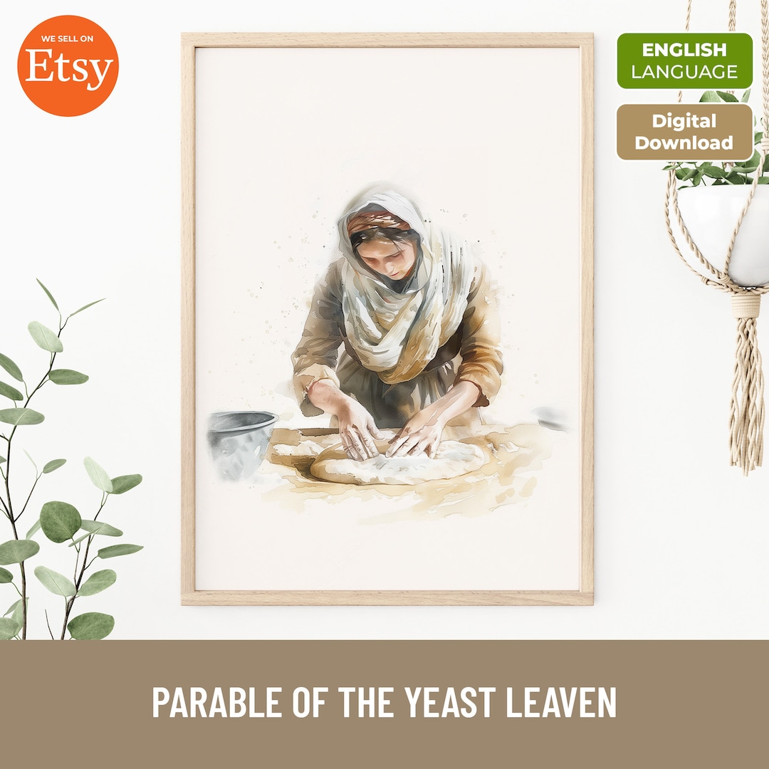 Parable of the Yeast Leaven, Bible Stories, the Parables of Jesus ...
