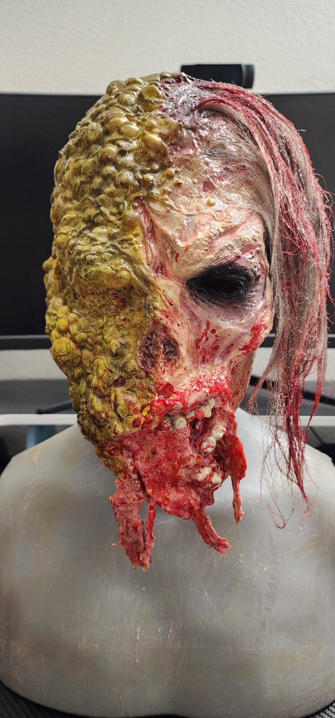 Toxic Waste Zombie Mask - Etsy