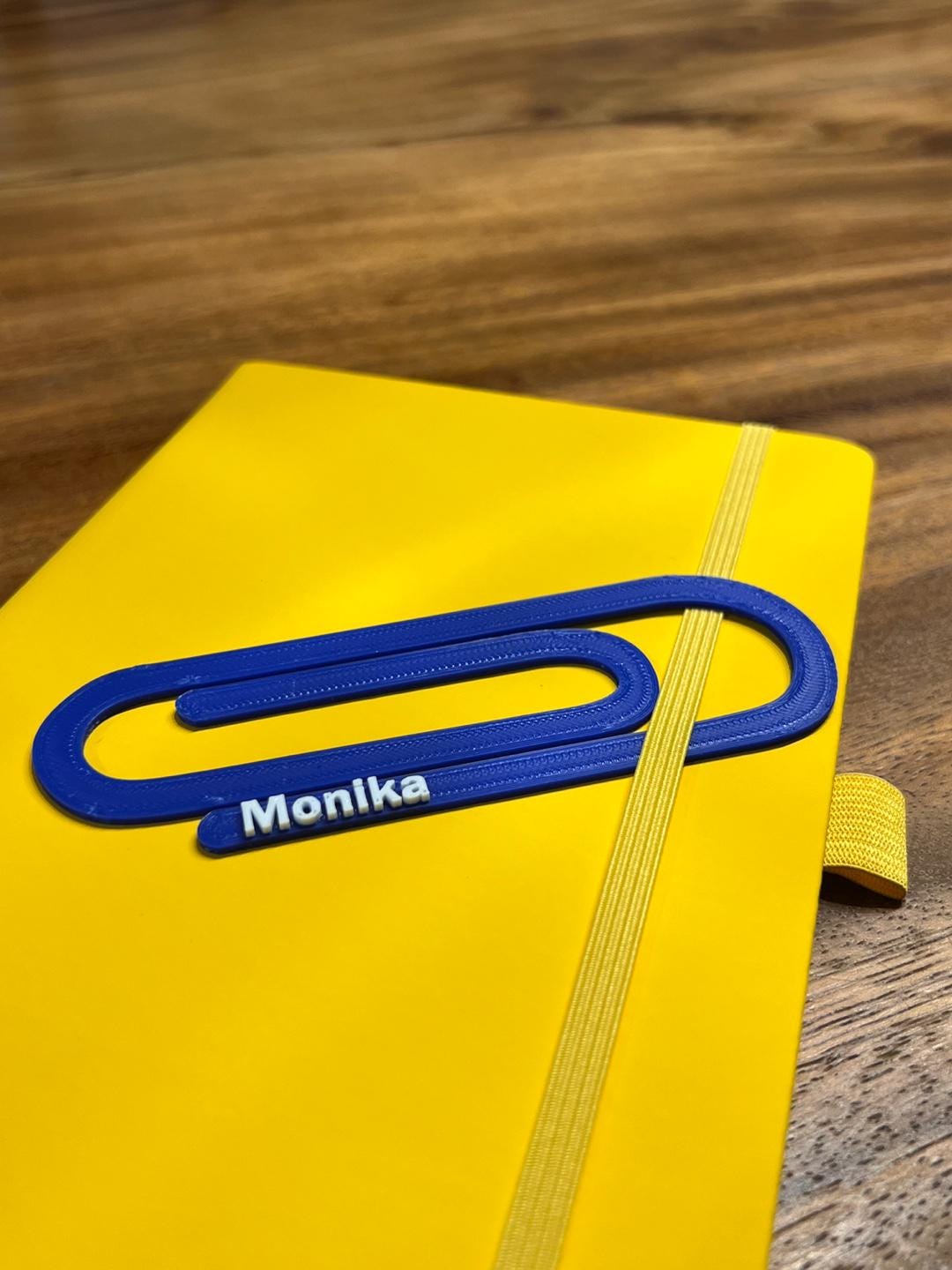 Paper Clip Shape Bookmark, Bookmarks Personalize Name On, Back to ...