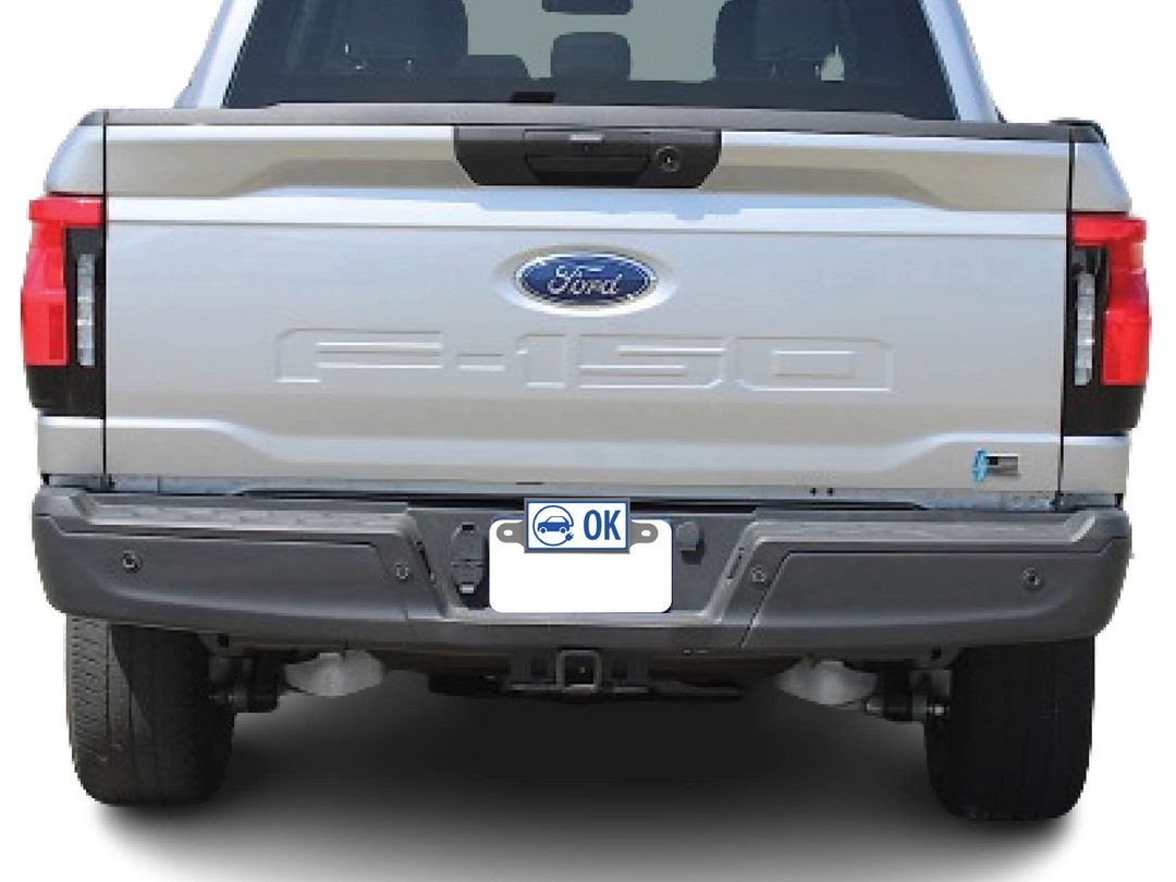 OK Sticker Holder Bracket for Ford Lightening Truck, HOV Lane License ...