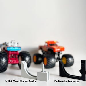 Monster Jam Truck Wall Mount, 1:24 Scale Monster Jam Truck Wall Display ...