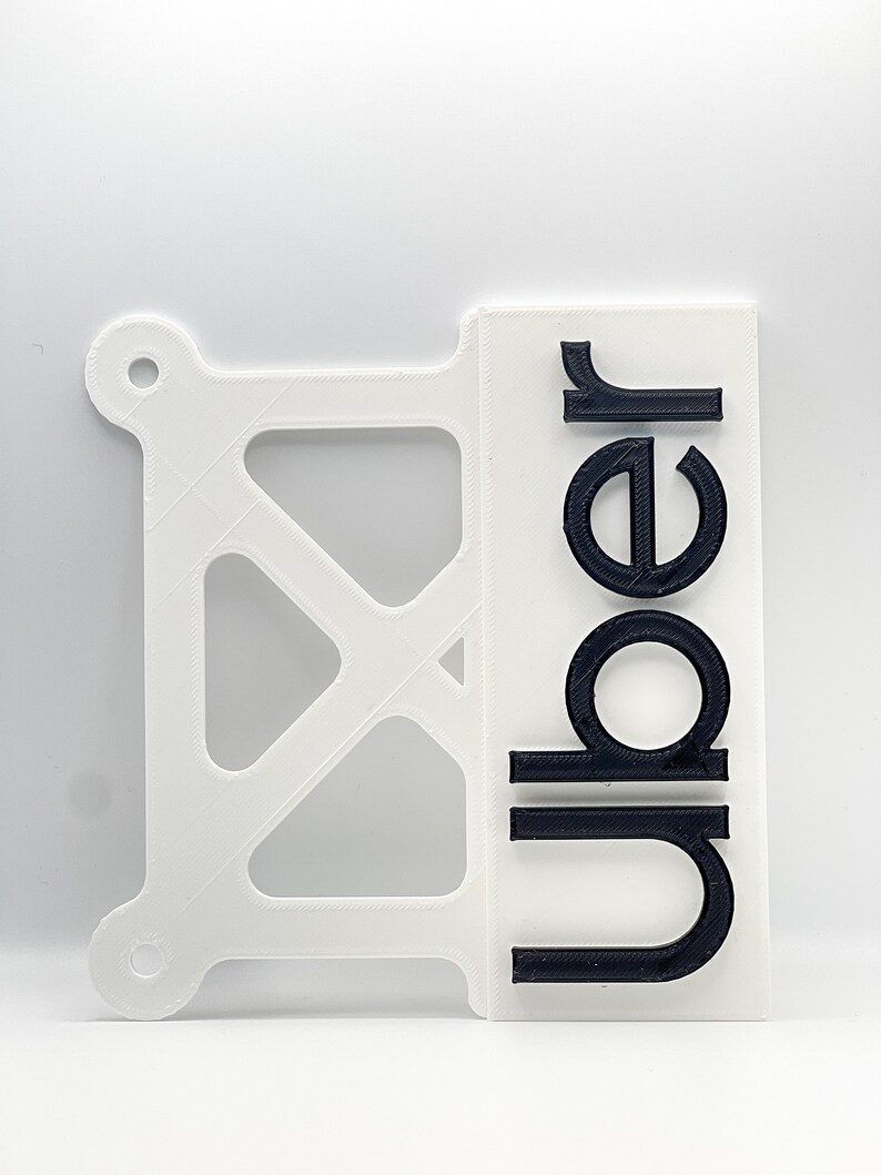 Uber Sign, Uber Sticker Holder for Delivery - Etsy
