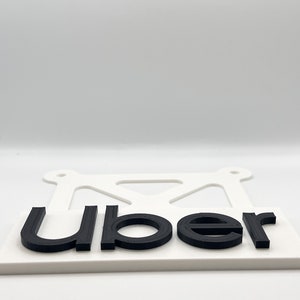 Uber Sign, Uber Sticker Holder for Delivery - Etsy