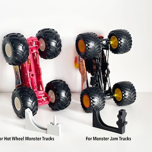 Monster Jam Truck Wall Mount, 1:24 Scale Monster Jam Truck Wall Display ...