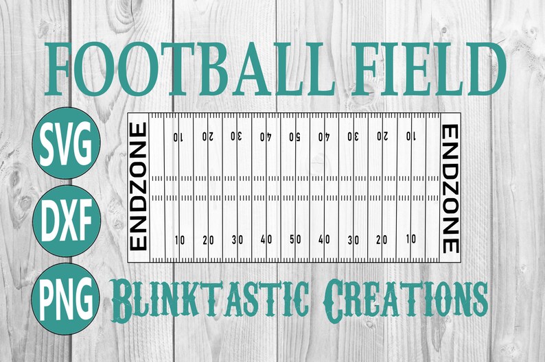 Football Field SVG Football Football SVG Sports SVG - Etsy
