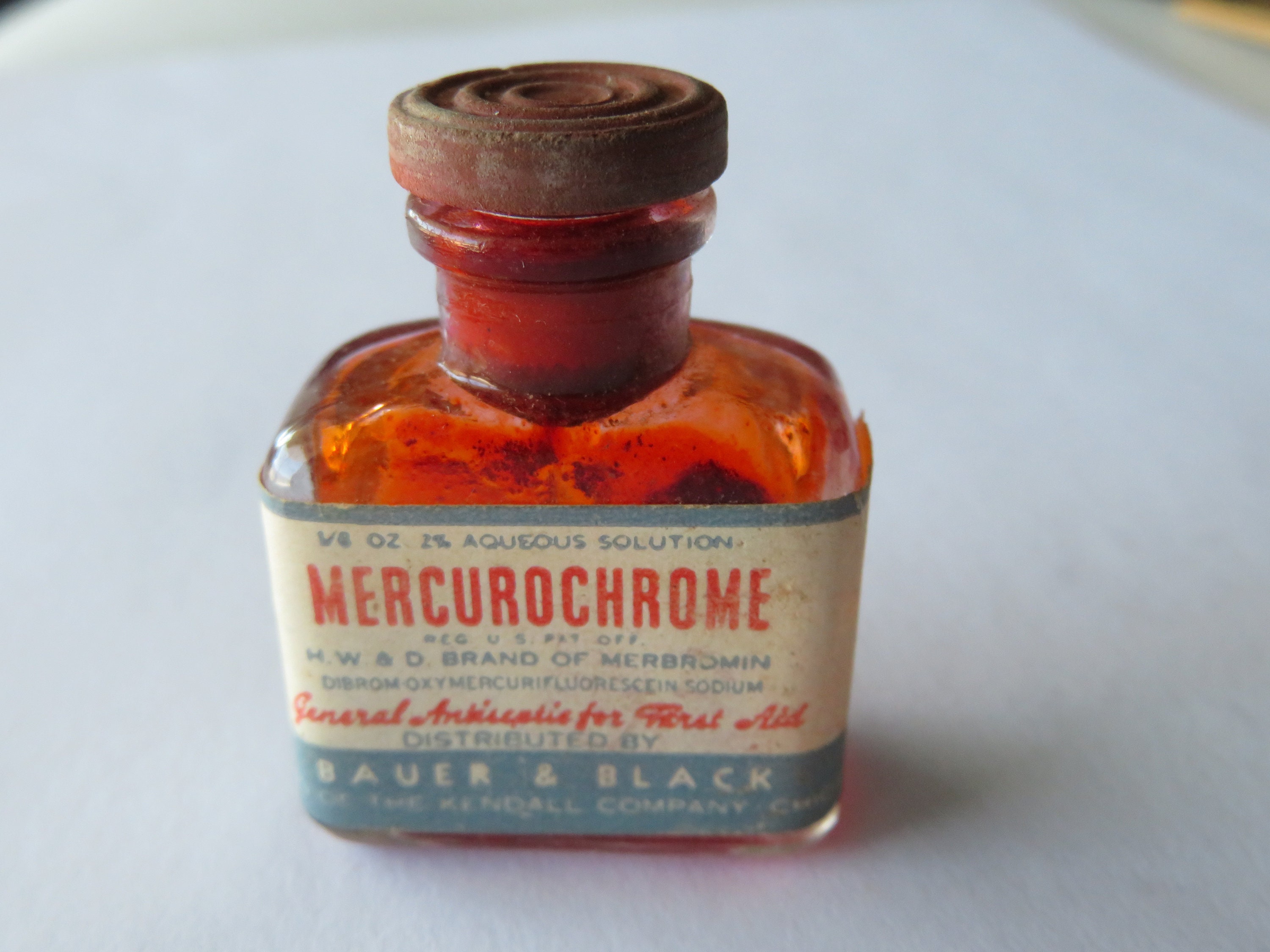 Mercurochrome On Body