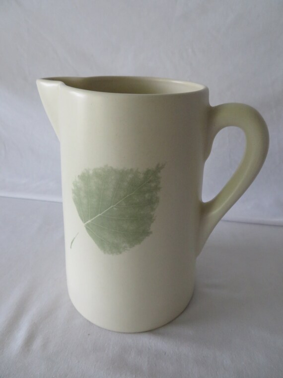 Denby Pottery energy Leaf Pitcher | Etsy